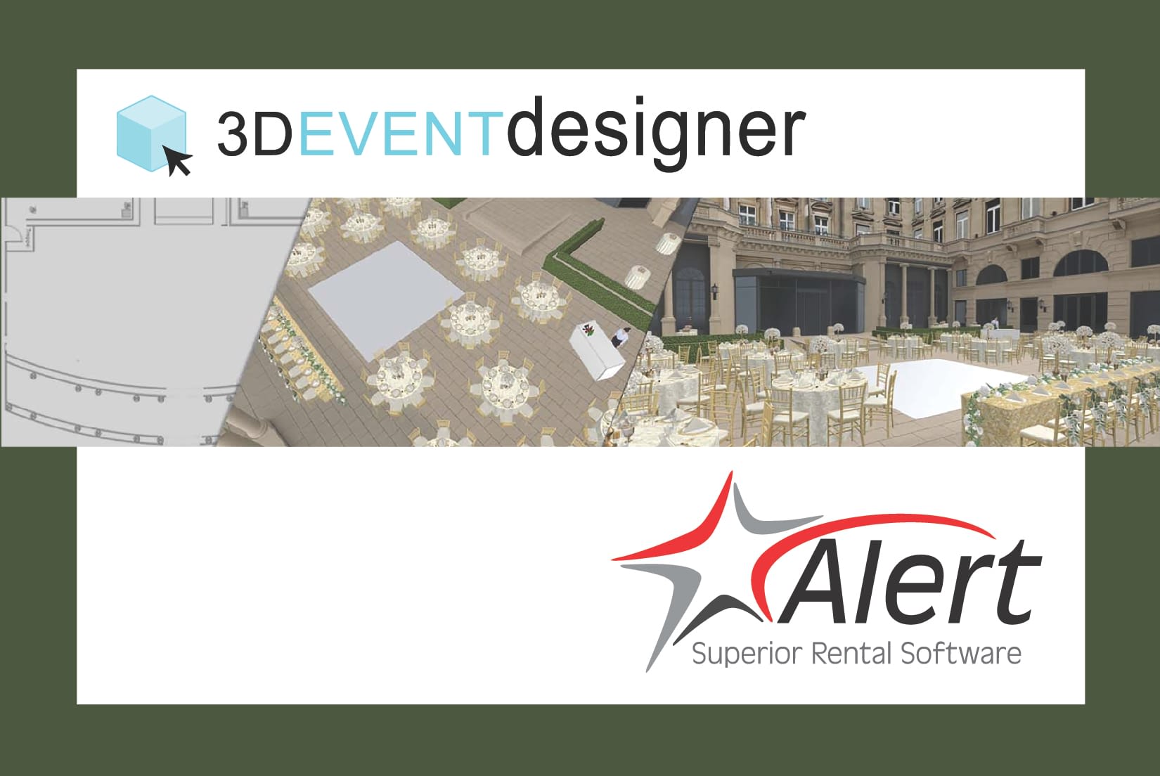 CAD - 3D Event Designers Integration | Alert Rental